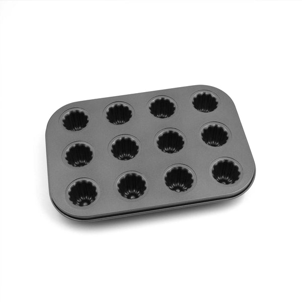 ALKO 12-cup non-stick Canelé Fluted Molds Baking Tray – Alko Kitchenware